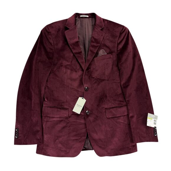 Alfani | Suits & Blazers | Alfani Mens Slim Fit Solid Velvet Suit ...